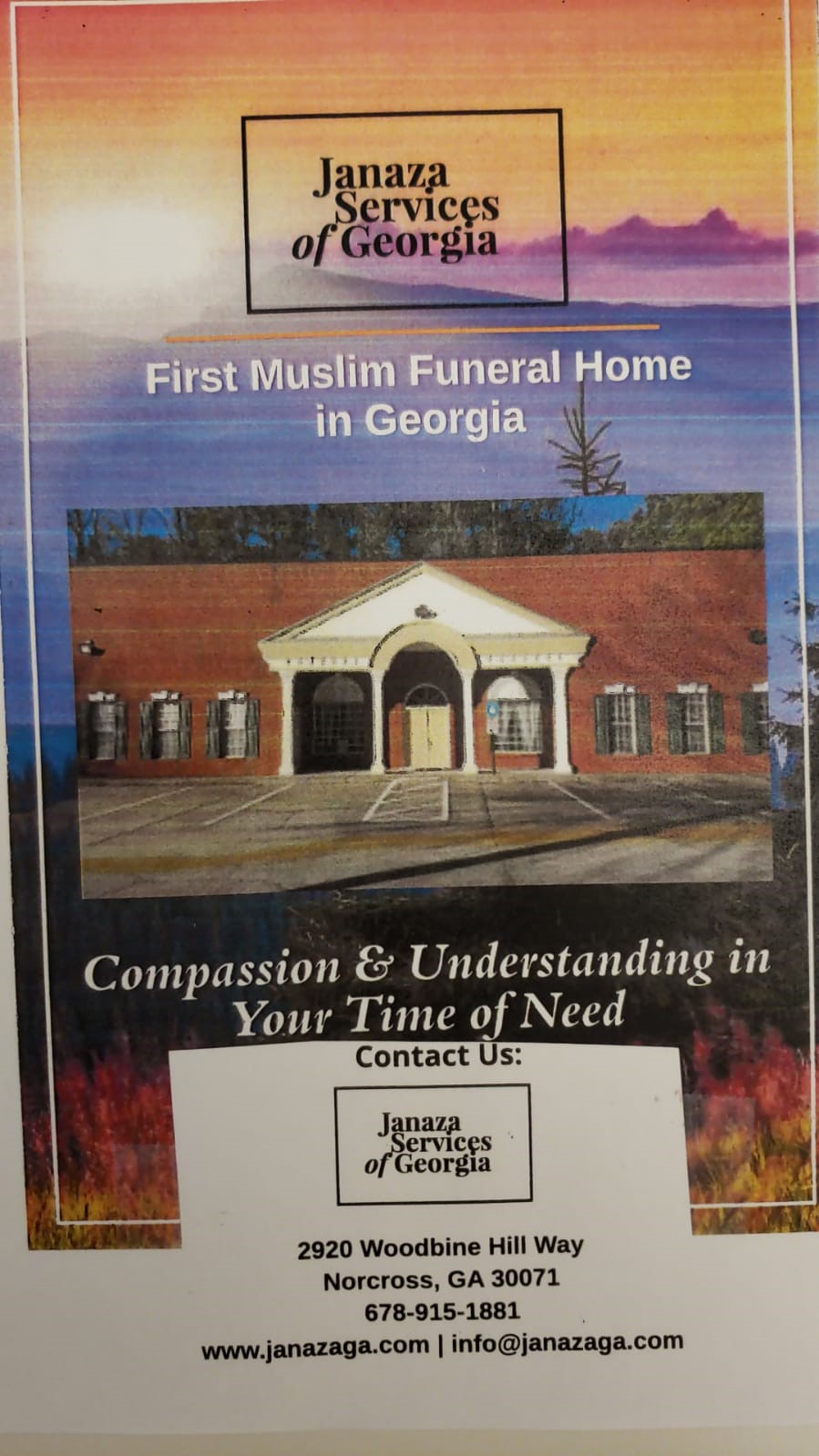 Janaza Service of Georgia – GREENVIEW MADANI CENTER